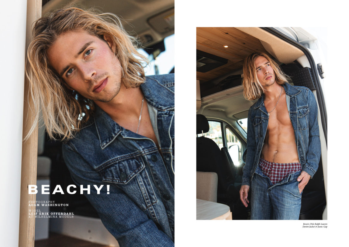 Leif Erik Offerdahl at Wilhelmina Models by Adam Washington for ...